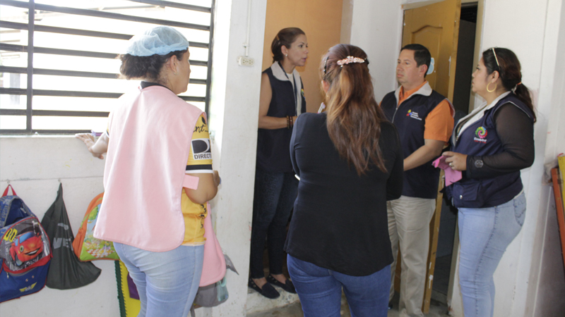 Autoridades del MIES Zona 5 recorrieron centros infantiles en el cantón ...