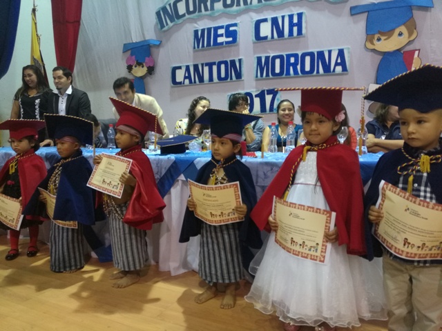 Niñez del cantón Morona termina su etapa de formación temprana ...