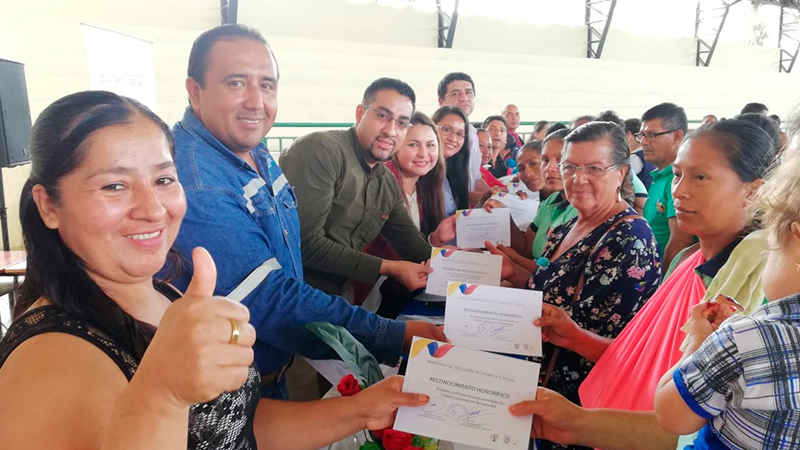 En Orellana, 350 cuidadores de personas con discapacidad participaron ...