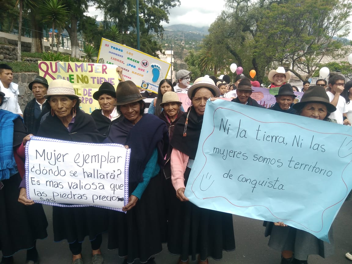 Más de 1200 personas se movilizaron en la Sierra centro y Pastaza por ...
